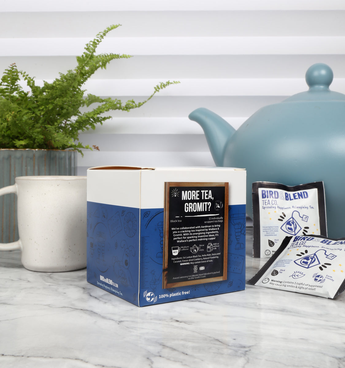 Wallace & Gromit Bird & Blend Tea Co. Tea Gift Box – Gromit Unleashed Shop