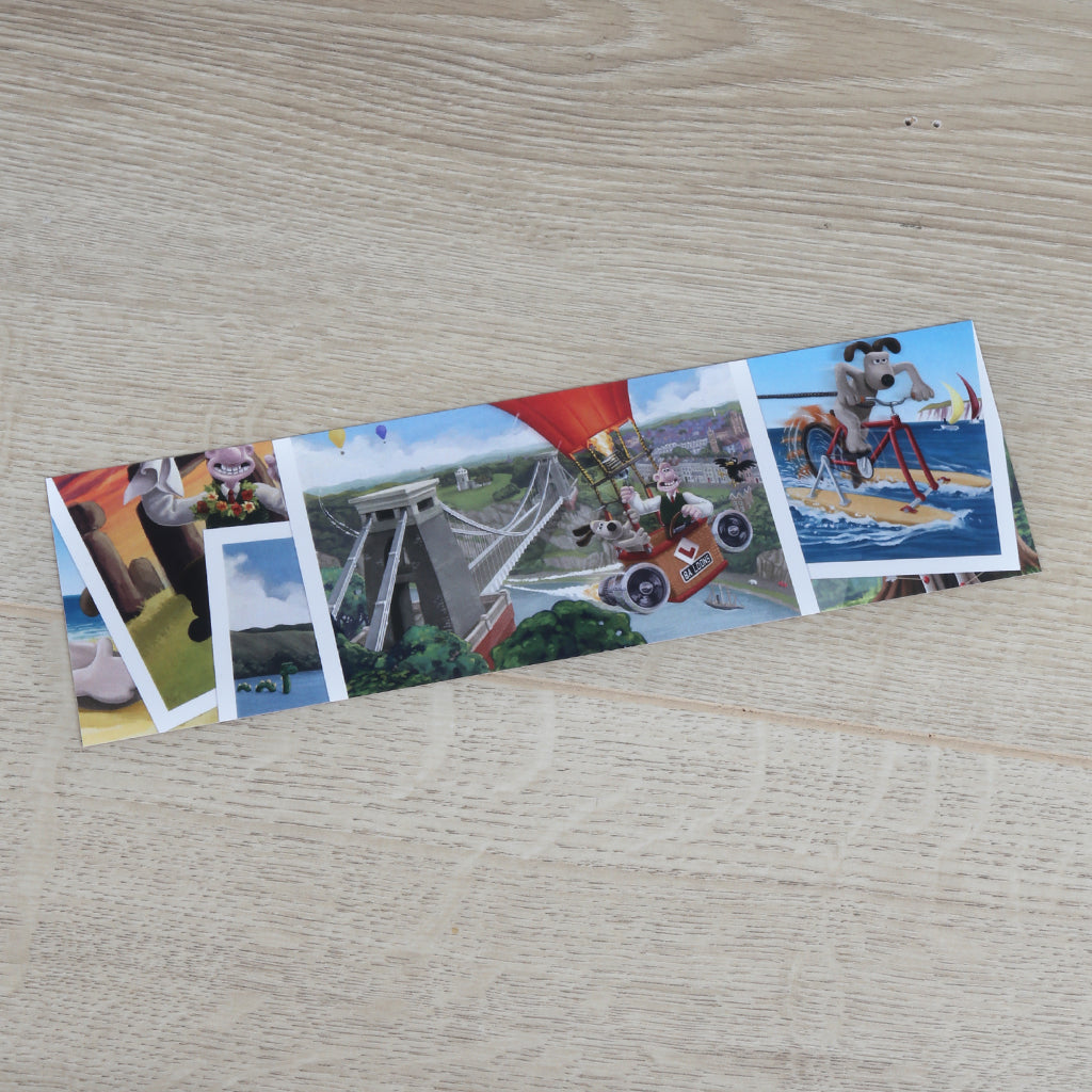 Wallace & Gromit Bristol Balloon Bookmark – Gromit Unleashed Shop