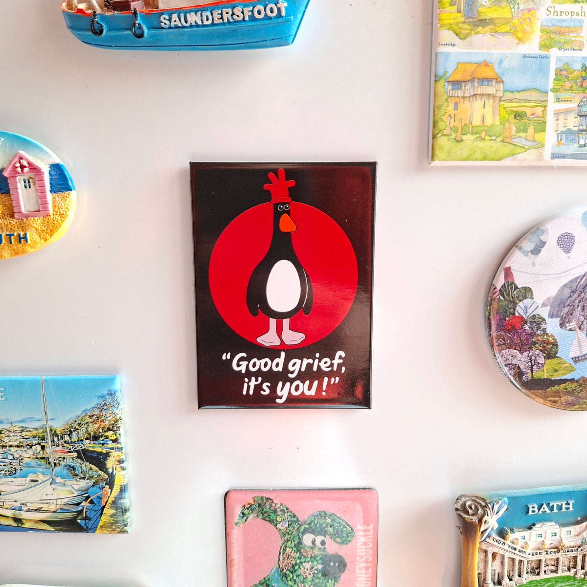 Wallace and Gromit Character Magnets – Gromit Unleashed Shop