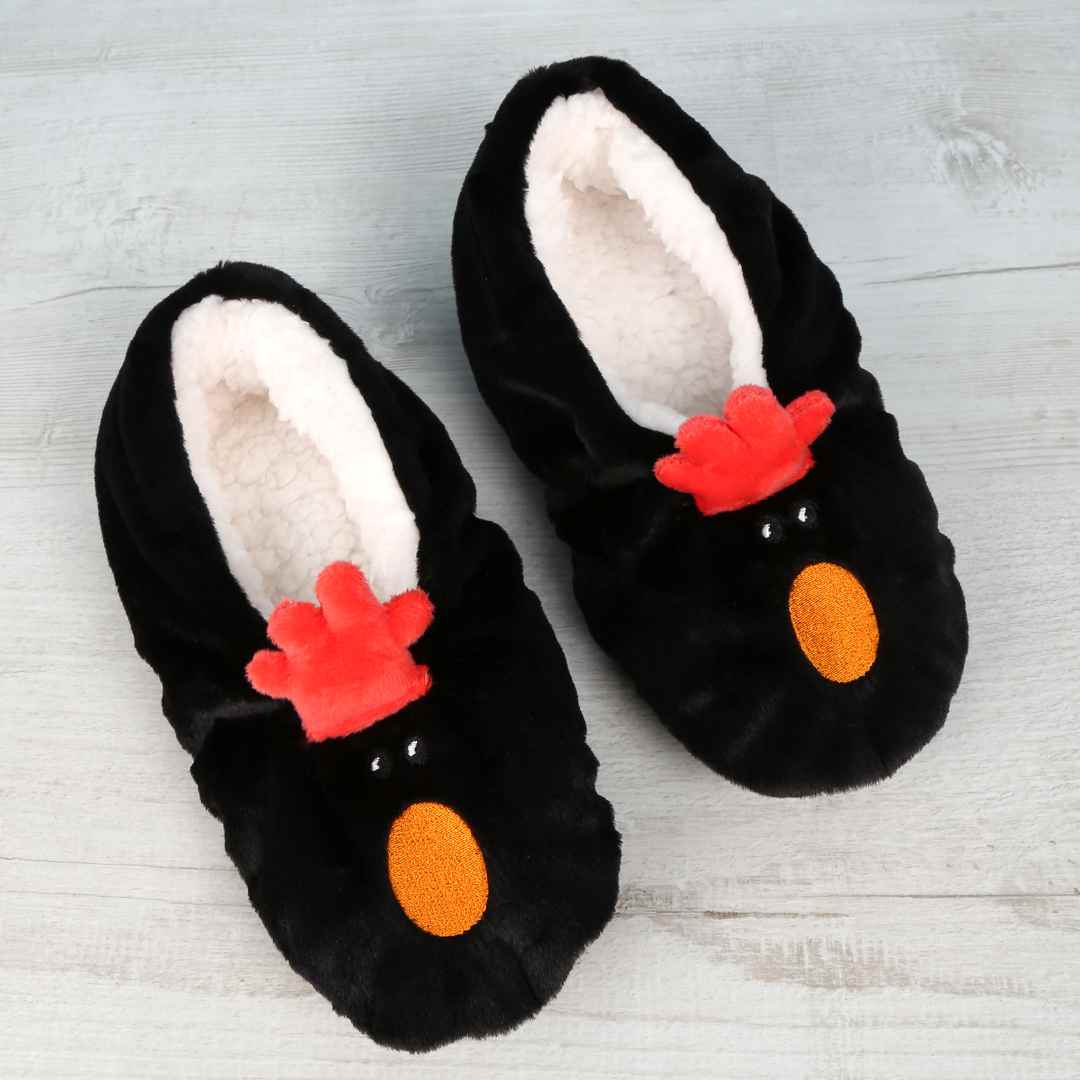 Feathers McGraw Wanted Slippers – Gromit Unleashed Shop