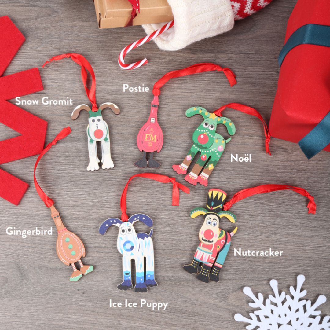 Gromit Unleashed Hanging Christmas Tree Decorations – Gromit Unleashed Shop