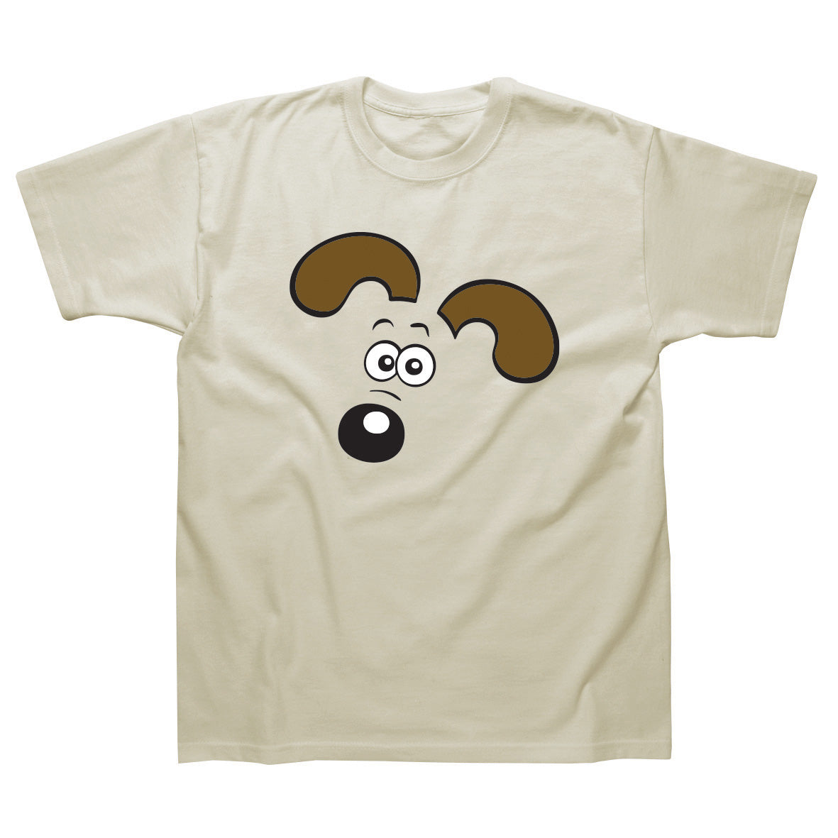 Gromit Character Face T-shirt – Gromit Unleashed Shop