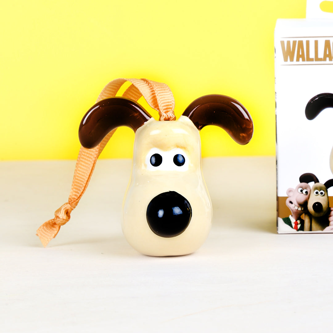 Gromit Ceramic Hanging Ornament – Gromit Unleashed Shop