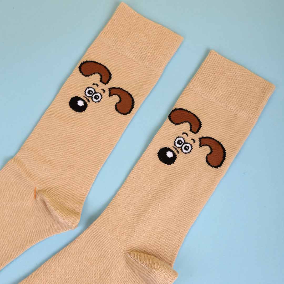 Gromit Face Socks Adults 7-11 – Gromit Unleashed Shop