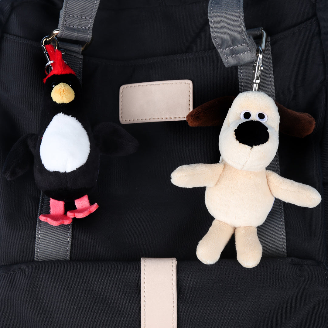 Gromit Soft Toy Keyring – Gromit Unleashed Shop