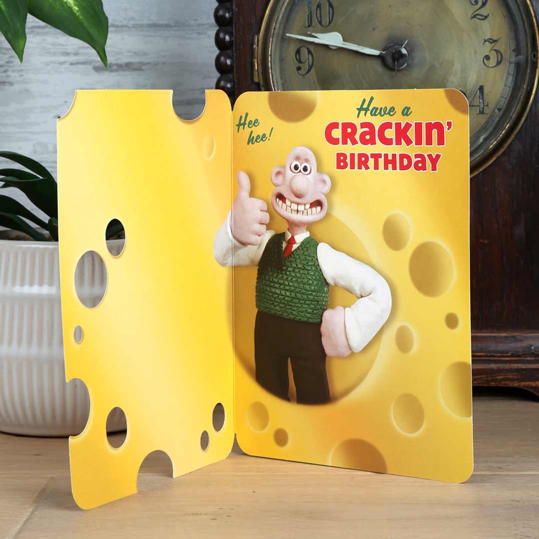 Wallace & Gromit Another Cheesy Birthday Card! – Gromit Unleashed Shop