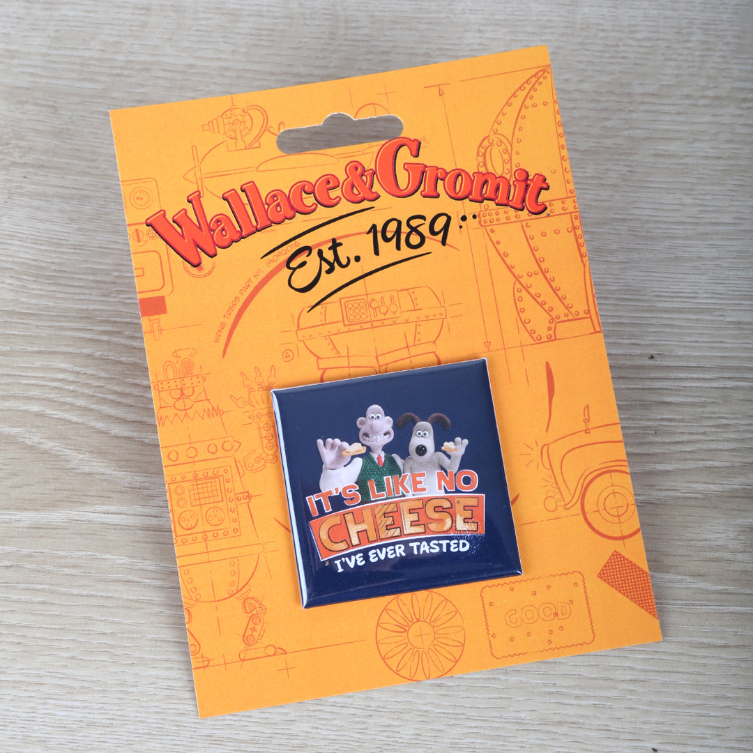 Wallace & Gromit 'It's Like No Cheese' Magnet – Gromit Unleashed Shop