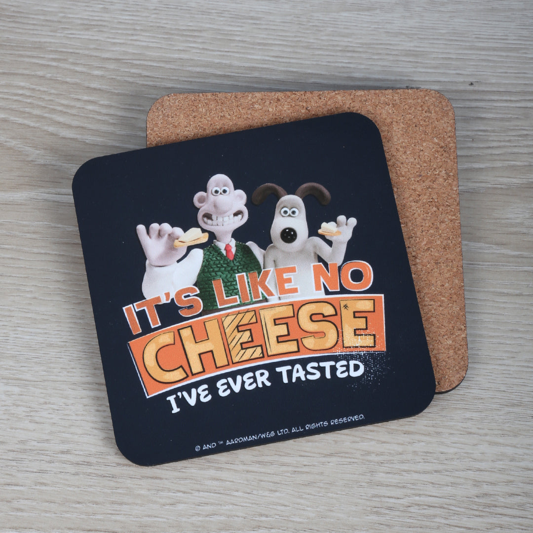 Wallace & Gromit 'It's Like No Cheese' Coaster – Gromit Unleashed Shop