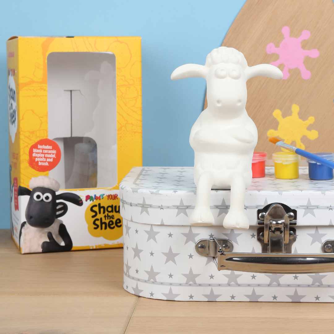 Paint Your Own Shaun Figurine – Gromit Unleashed Shop