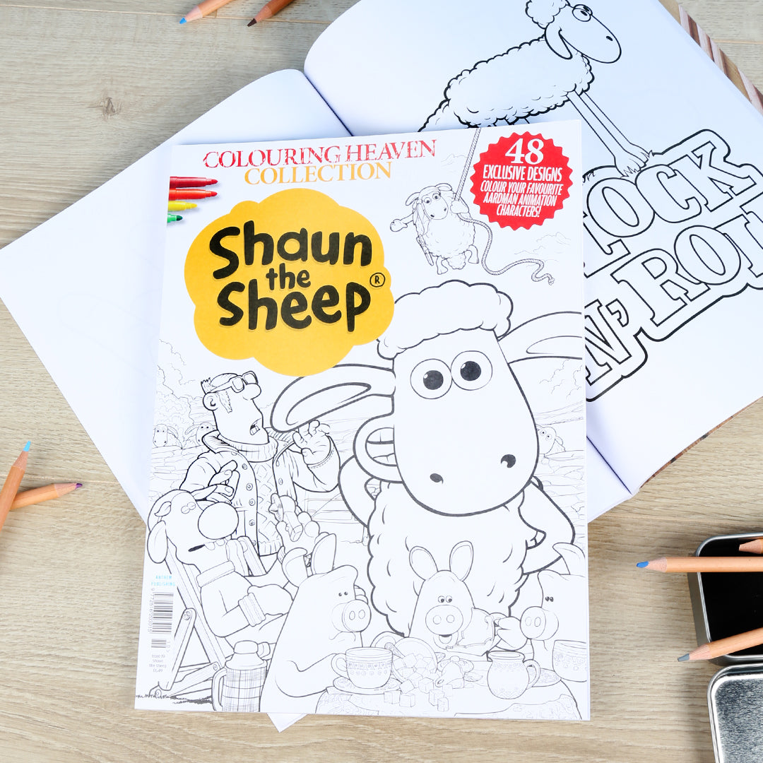Shaun the Sheep Collection Colouring Book – Gromit Unleashed Shop