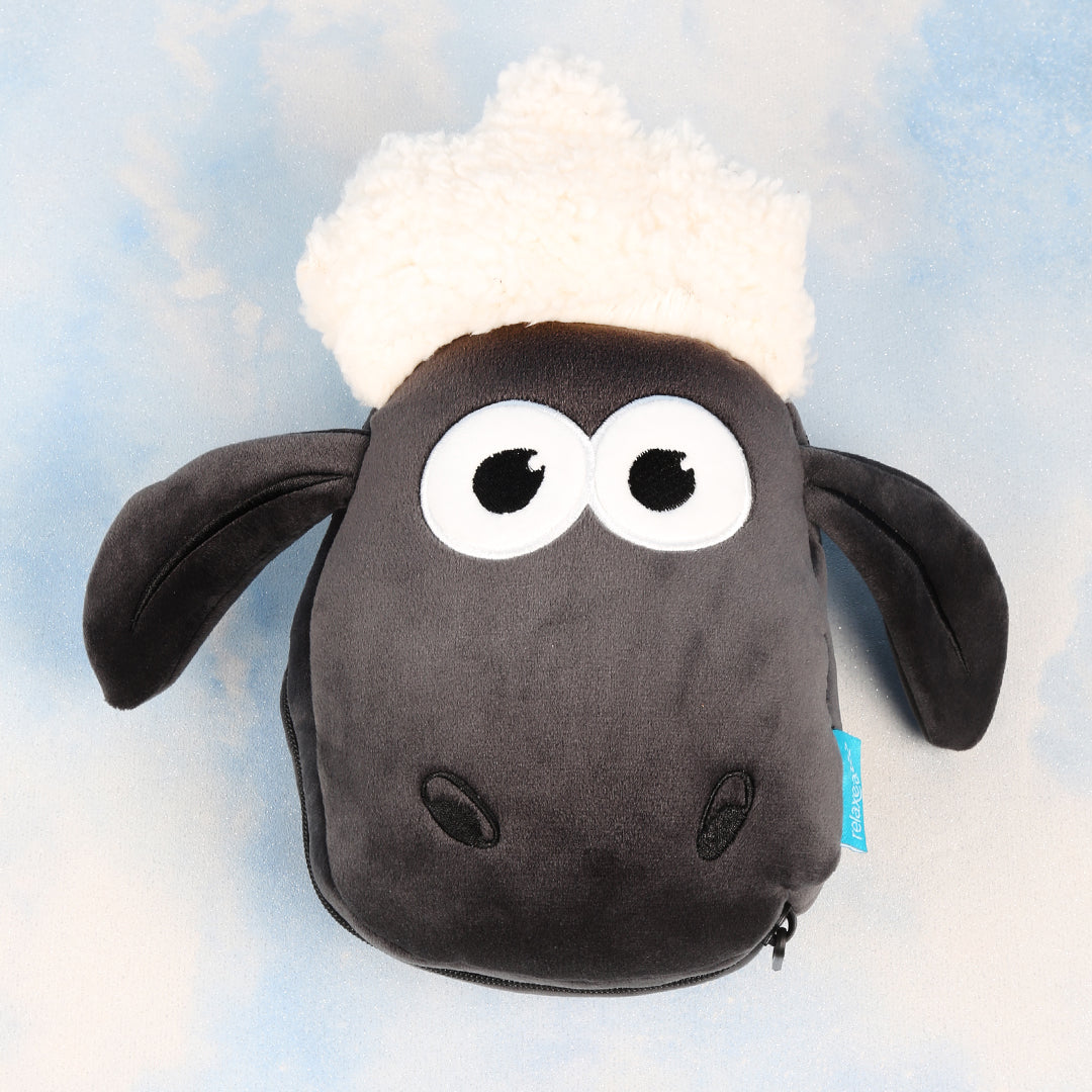 Shaun the Sheep Travel Pillow and Sleep Mask Set – Gromit Unleashed Shop