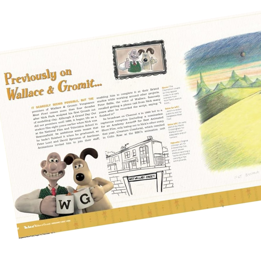 The Art of Wallace & Gromit: Vengeance Most Fowl – Gromit Unleashed Shop