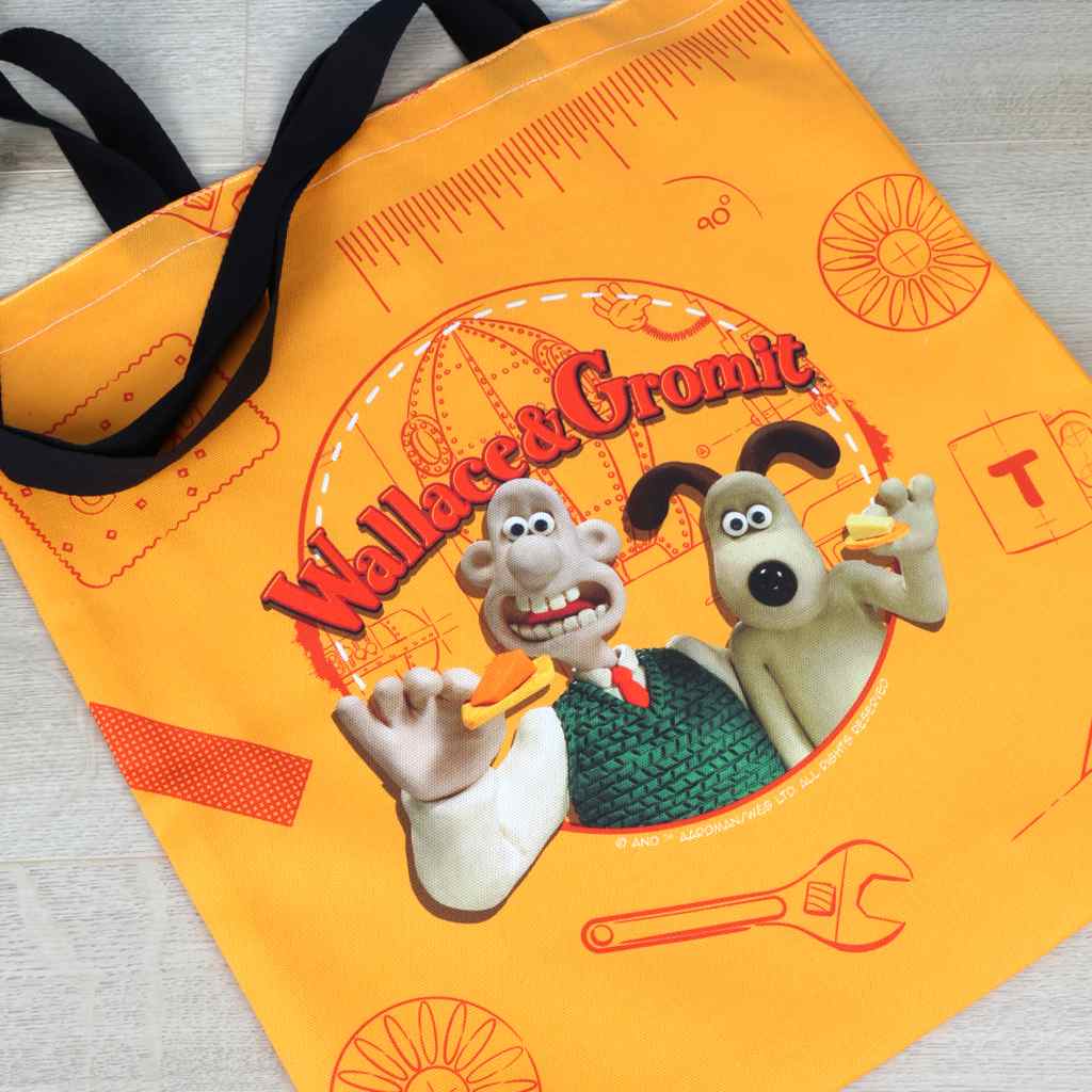 Wallace & Gromit Buddy Tote Bag – Gromit Unleashed Shop