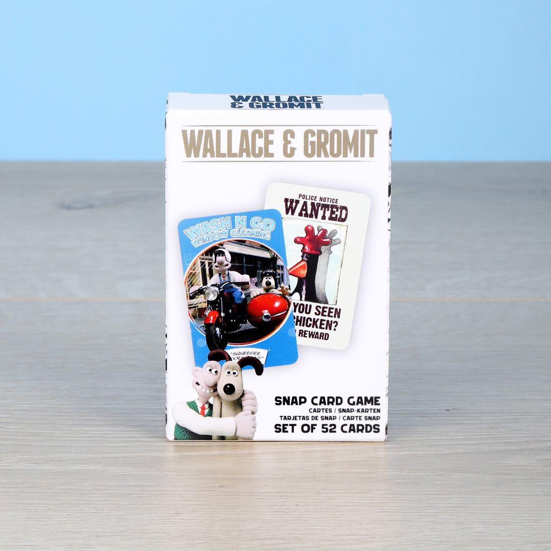 Wallace & Gromit Snap Playing Cards – Gromit Unleashed Shop