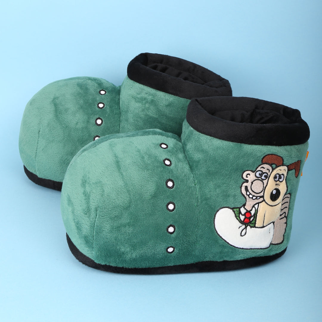 Wallace & Gromit Boot Slippers – Gromit Unleashed Shop