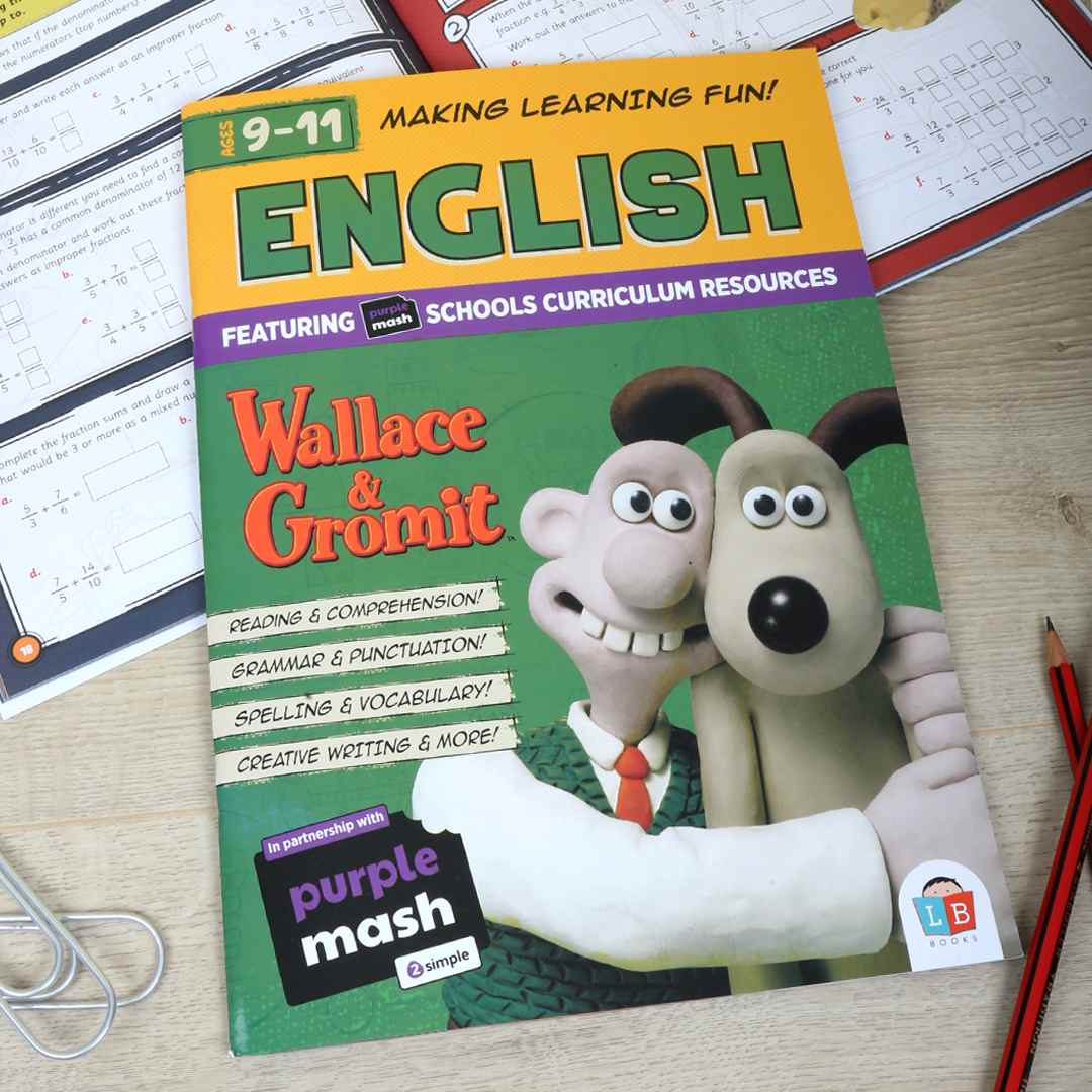 Making Learning Fun: Wallace & Gromit English 9-11 Activity Book ...