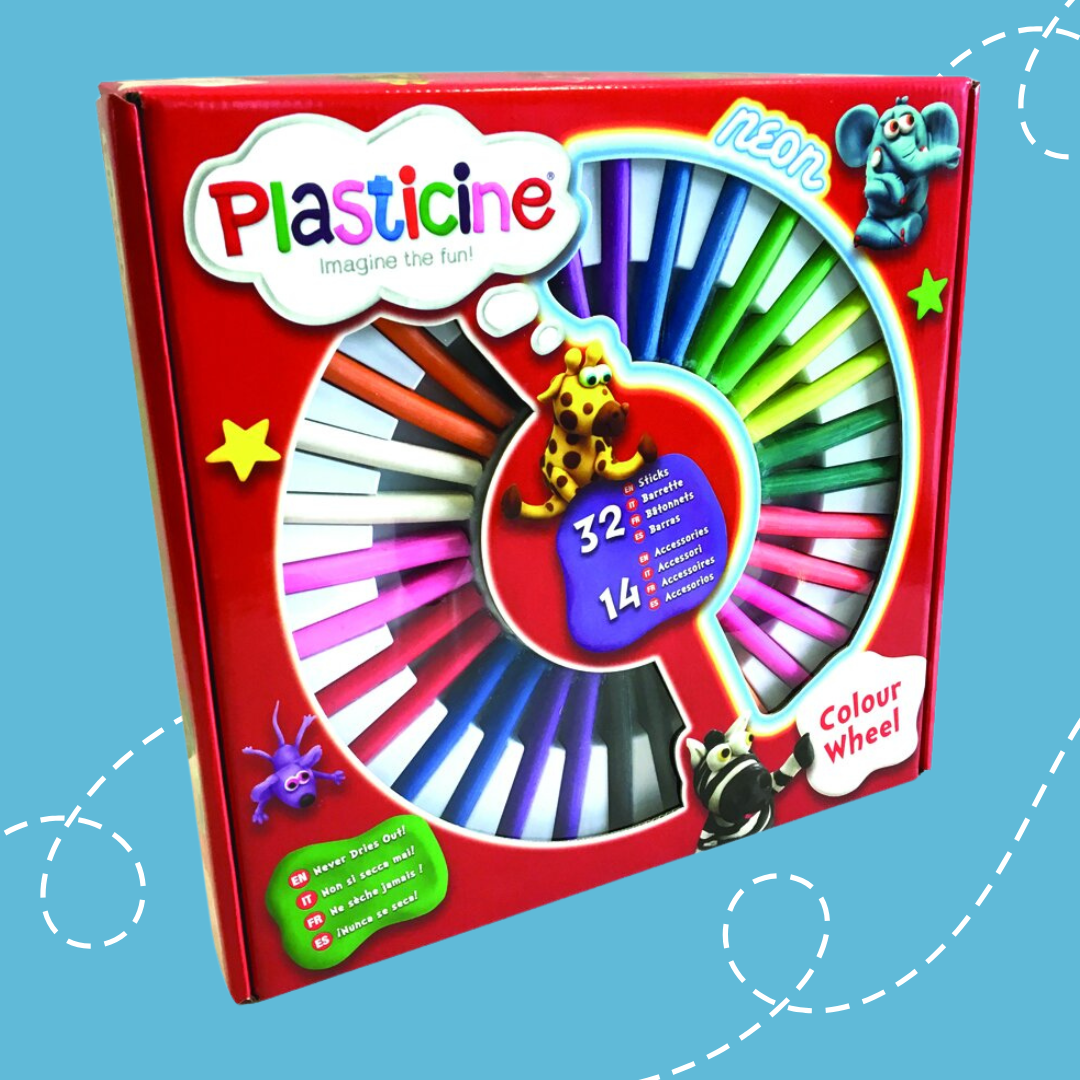 Plasticine 32 Colour Wheel Pack – Gromit Unleashed Shop