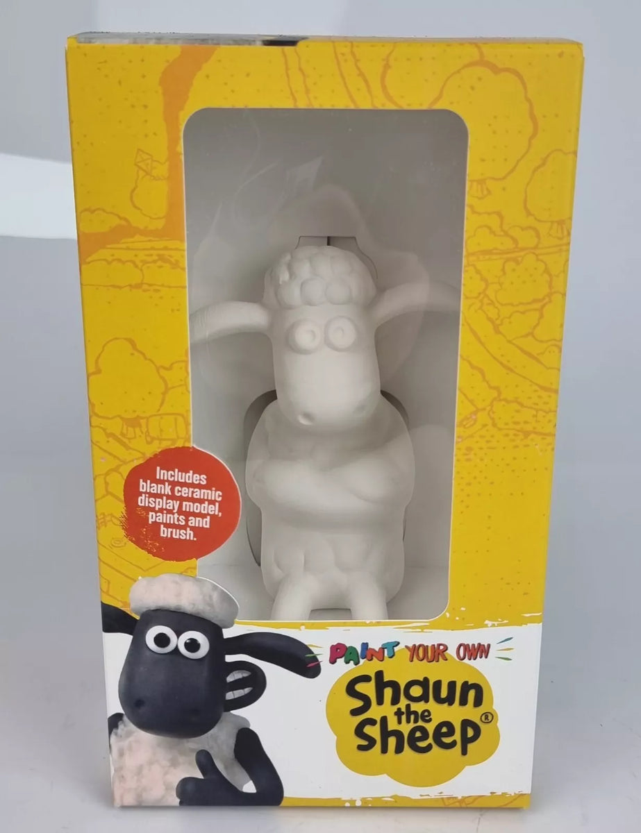 Paint Your Own Shaun Figurine – Gromit Unleashed Shop