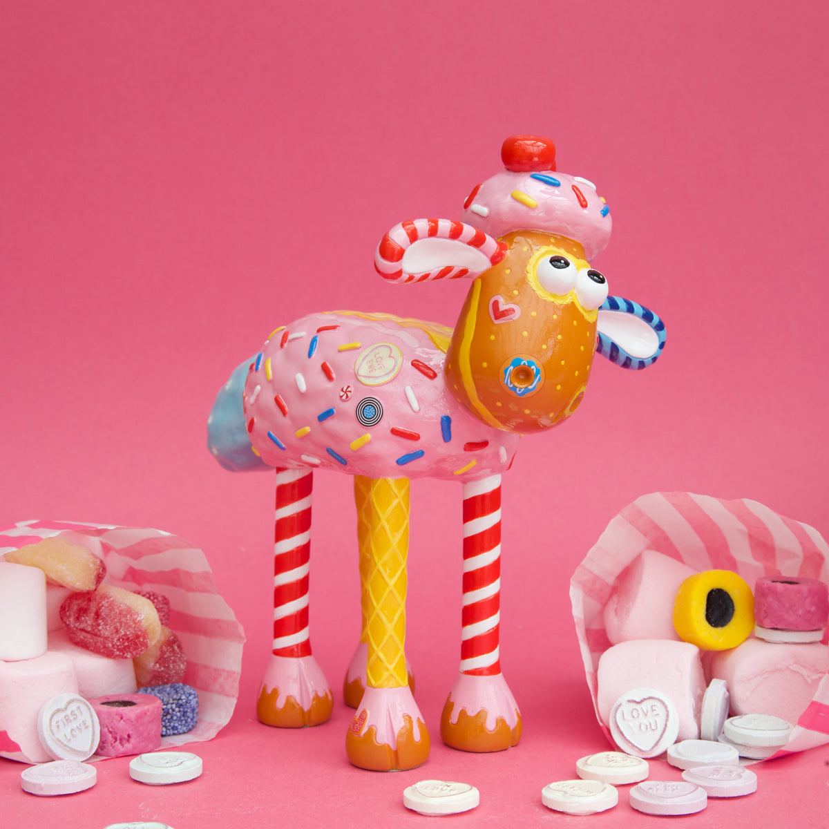 Candy Baa Shaun the Sheep Figurine – Gromit Unleashed Shop