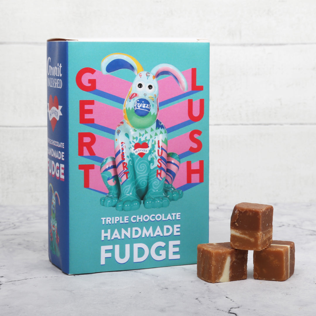 The Bristol Hound Gert Lush Triple Chocolate Fudge Gift box – Gromit ...