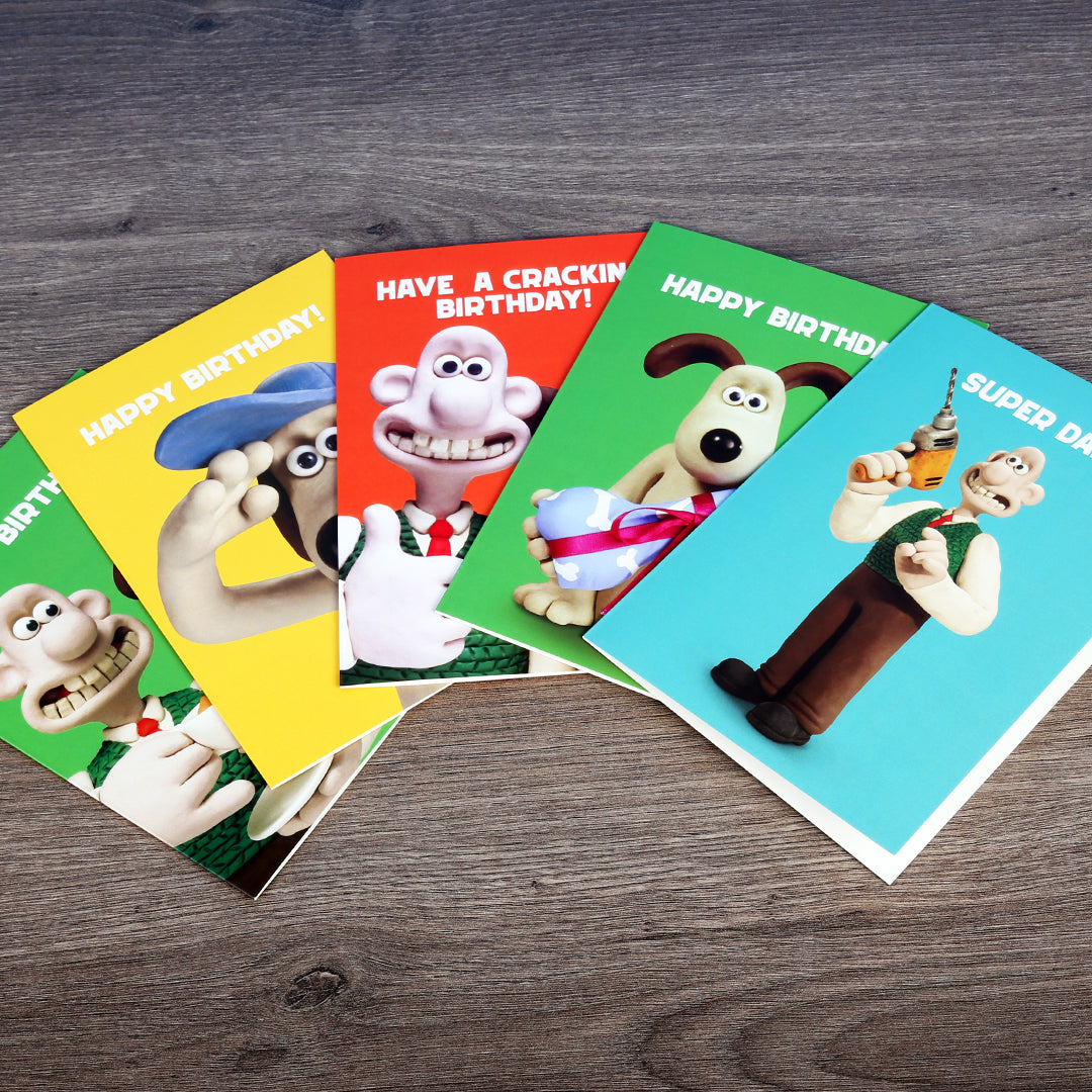 Wallace & Gromit Greetings Cards – Gromit Unleashed Shop
