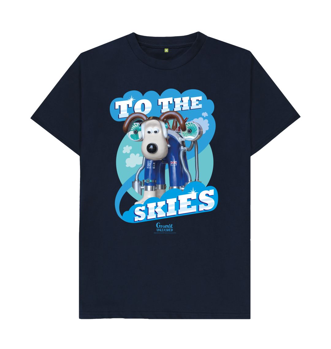 Gromjet Gromit Adult T-shirt – Gromit Unleashed Shop