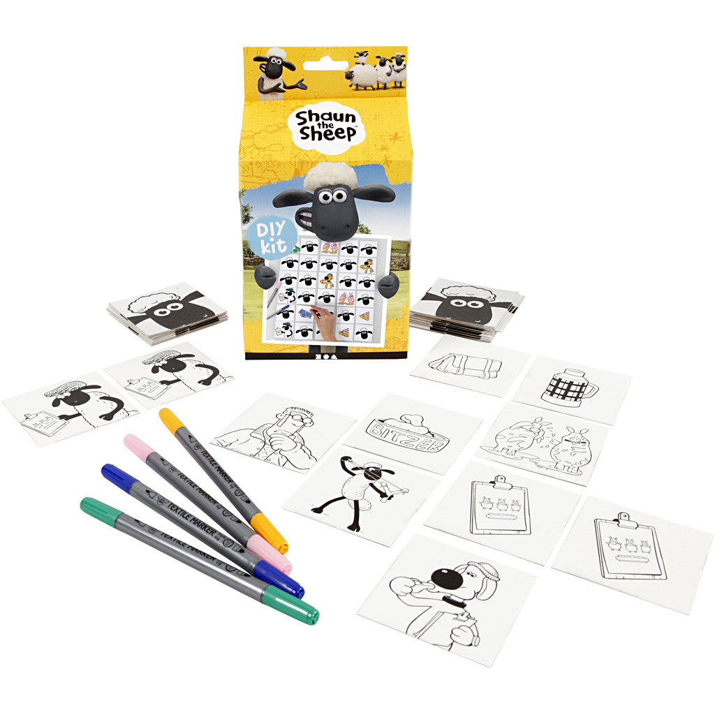 Shaun The Sheep DIY Memory Game Craft Kit – Gromit Unleashed Shop