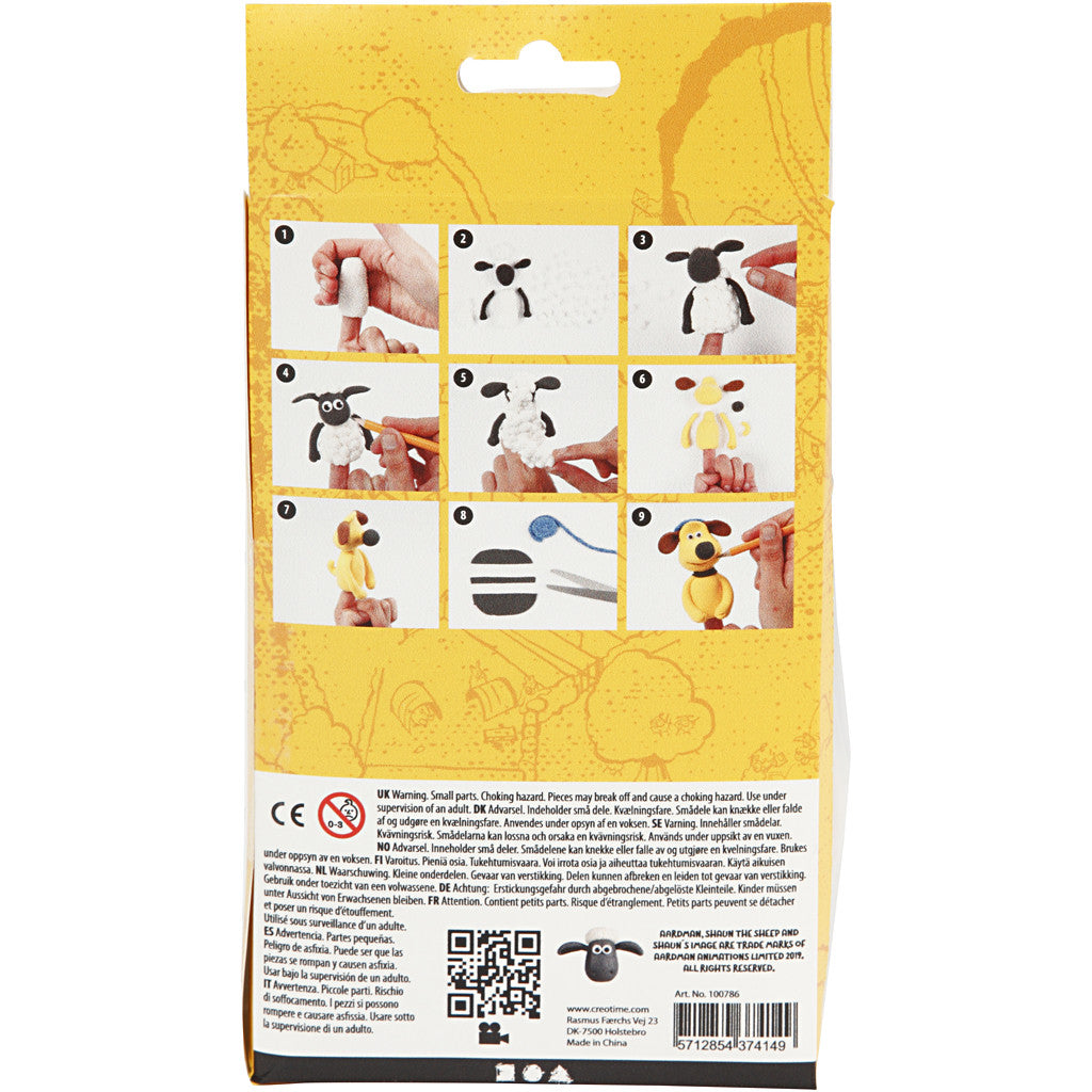 Shaun and Bitzer DIY Finger Puppet Craft Kits – Gromit Unleashed Shop