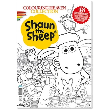 Shaun the Sheep Collection Colouring Book – Gromit Unleashed Shop
