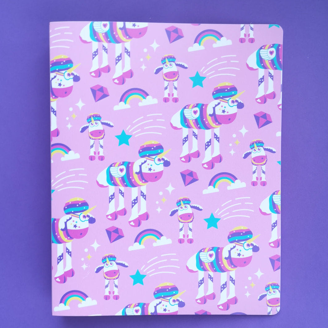 A4 Folder | Sparkles the Unicorn | Bristol Arts Trail | Unicorns ...